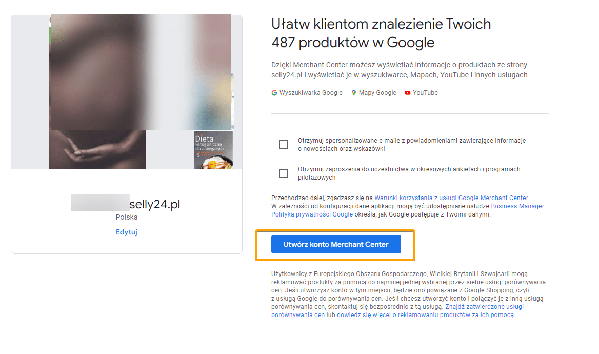 Integracja z Google Merchant | Selly®