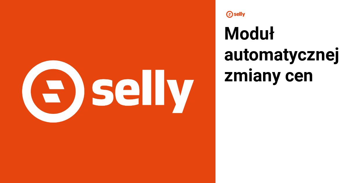 Moduł automatycznej zmiany cen - Selly®