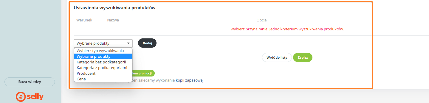 Moduł automatycznej zmiany cen - Sklepy internetowe Selly®